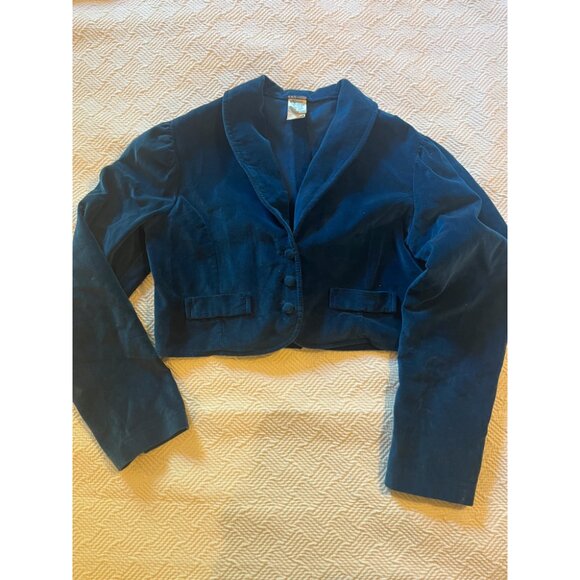 Alyssa | Jackets & Coats | Vintage Childs Velvet Bolero Jacket | Poshmark
